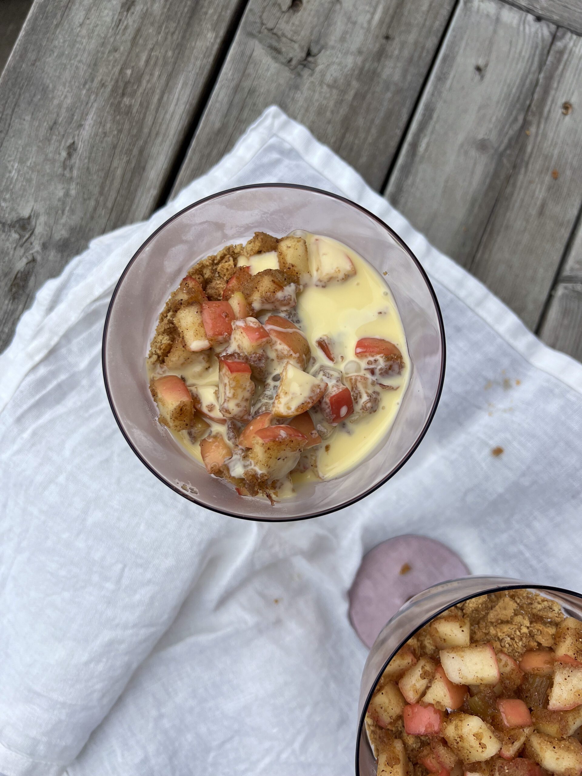 Snabb rabarberdessert - Fias fika